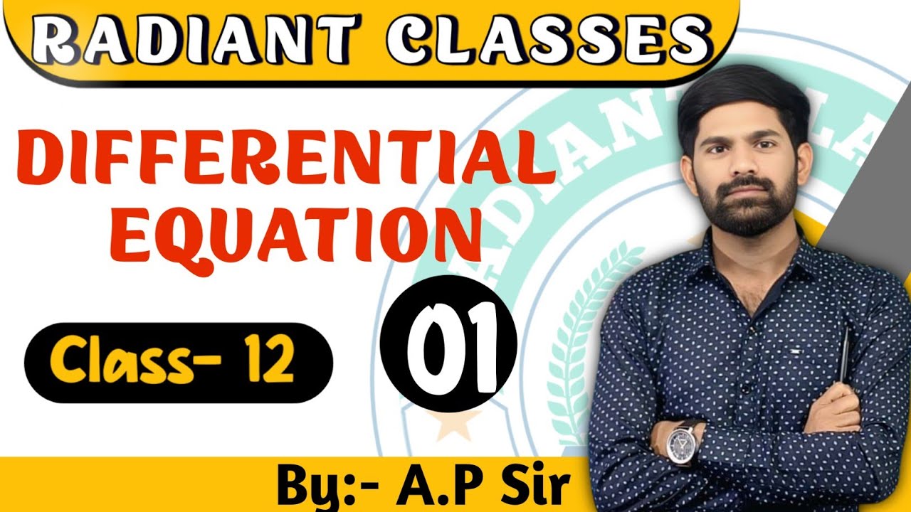 Order and degree of differential equation| class 12th| state board and ...