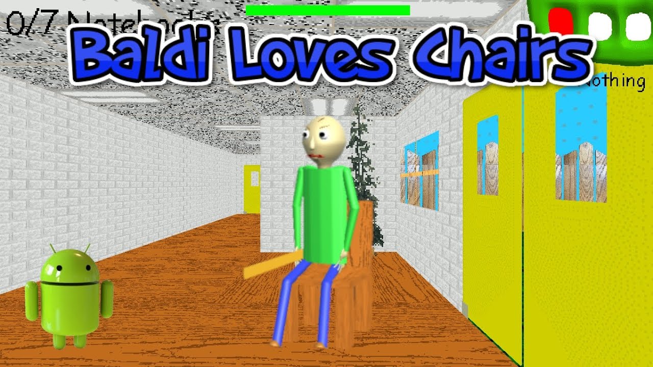 Baldi Loves Chairs (Baldi's Basics Mods) - YouTube