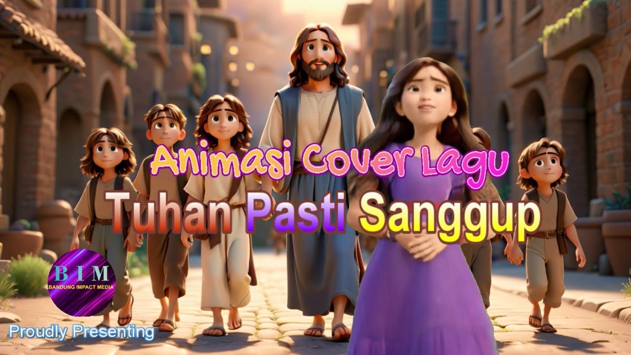 TUHAN PASTI SANGGUP ANIMASI COVER #lagu rohani terpopuler #indo # ...