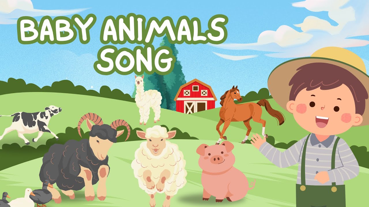 Baby Animals Song for Kids | Learn Animal Names and Fun Facts! - YouTube