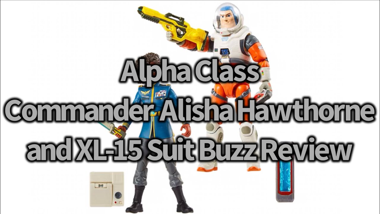 Lightyear Alpha Class Commander Alisa Hawthorne and XL-15 Suit Buzz ...