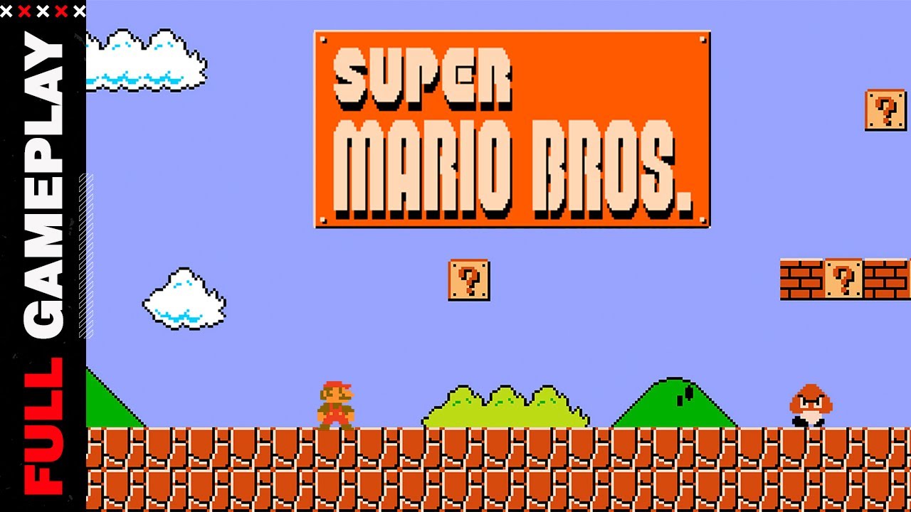 SUPER MARIO BROS (NES,1985) | FULL GAMEPLAY - YouTube