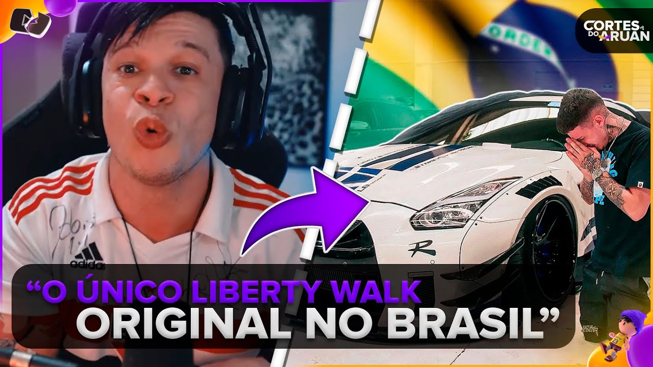 🚨😮 O GTR DO GREG FERREIRA É O ÚNICO COM KIT LIBERTY WALK AUTENTICADO NO ...