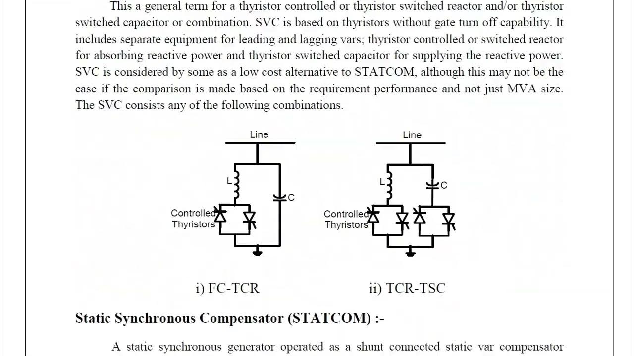 Expt.No :- 5 To Study of reactive power compensation using STATCOM. - YouTube