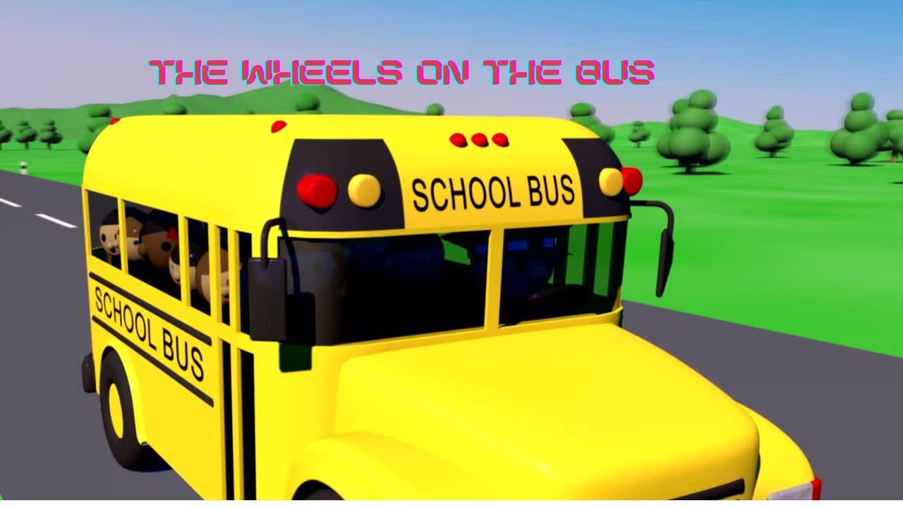 🎵🎵 The Wheels on the Bus Go Round and Round: A Fun Nursery Rhyme for ...