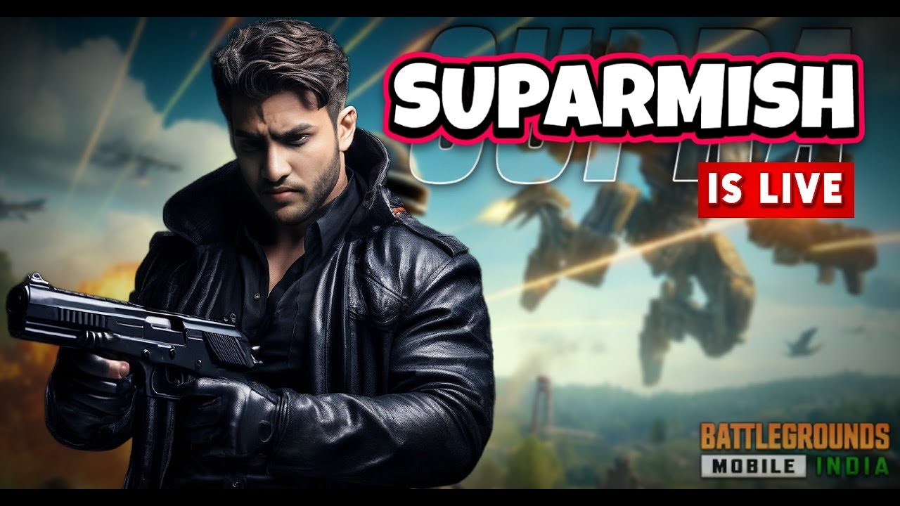 PLAYING BGMI PLANE SIMULATOR | VERTICAL BGMI LIVE WITH SUPARMISH 🔴 ...