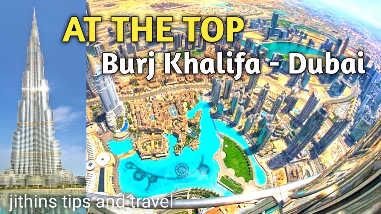 AT THE TOP OF BURJ KHALIFA //World highest observation deck//level 125 ...