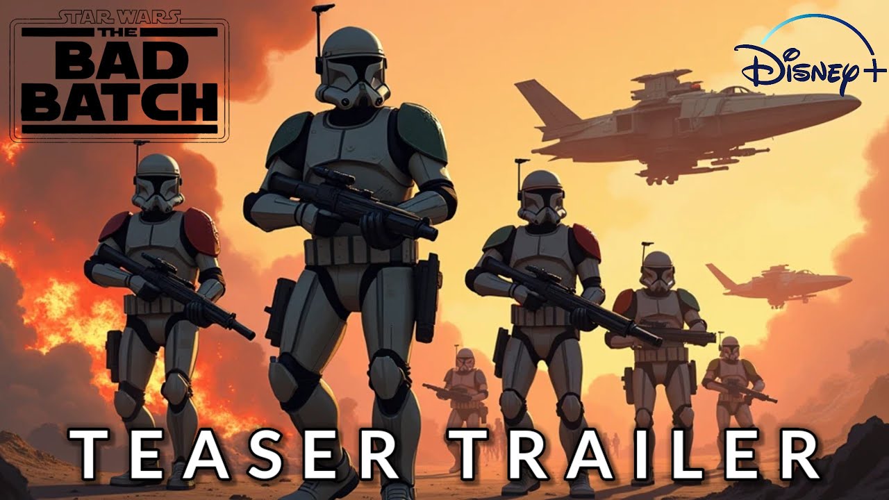 STAR WARS: BAD BATCH SEASON 4 - Teaser Trailer | Lucas Film | 2025 ...