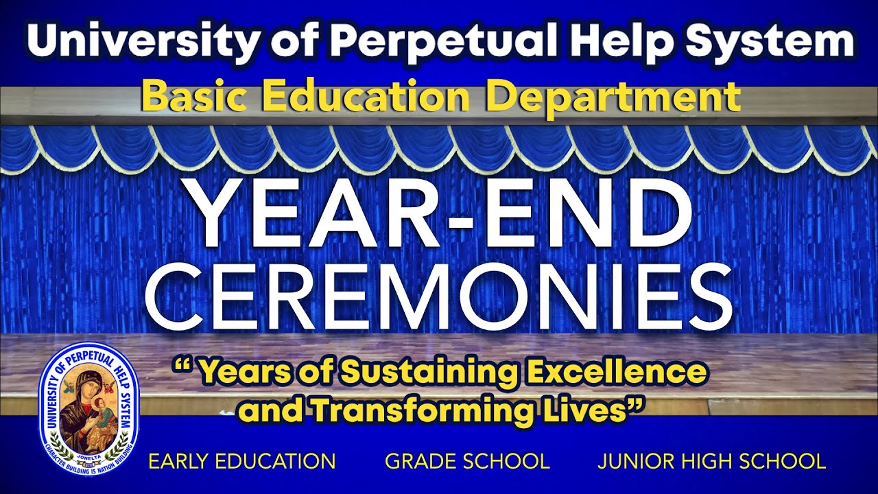 UPHSL Basic Education Department Year-End Ceremonies - YouTube
