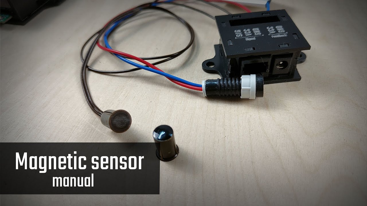 Magnetic sensor manual - YouTube