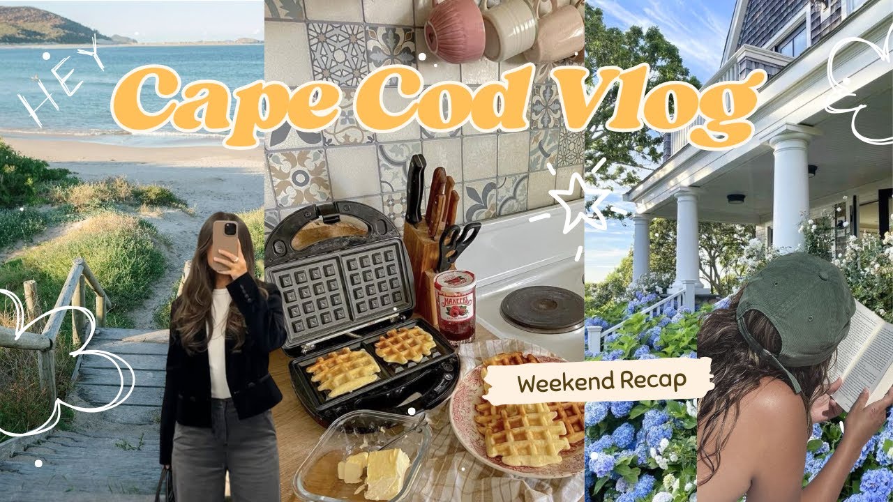 Cape Cod Cozy Weekend Vlog | 🌊 Hiking, 🛍️ Shopping & 🍳 Home Cooking ...