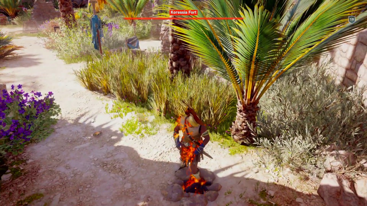 How to quickly put out fire - Assassin's Creed Odyssey - YouTube