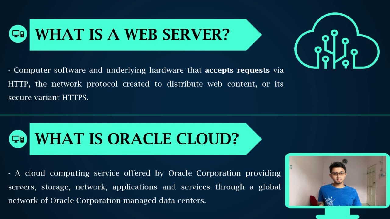 Web Server Deployment Using Oracle Cloud Subject Csw33803 Youtube