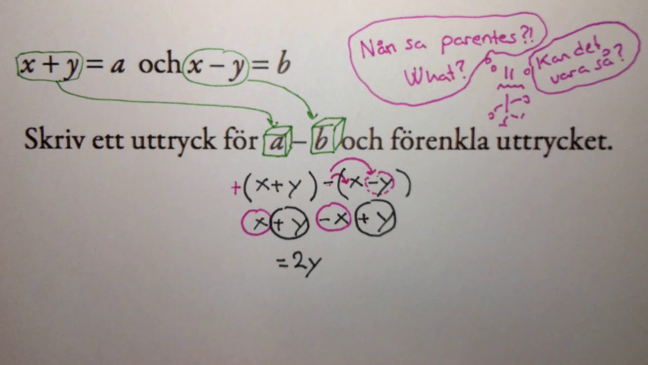 Matematik 1b. Några blandade uppgifter inför Nationella provet. - YouTube