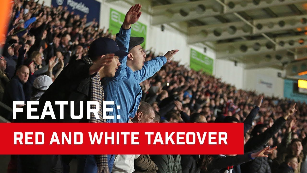RED AND WHITE TAKEOVER: Doncaster Rovers - YouTube