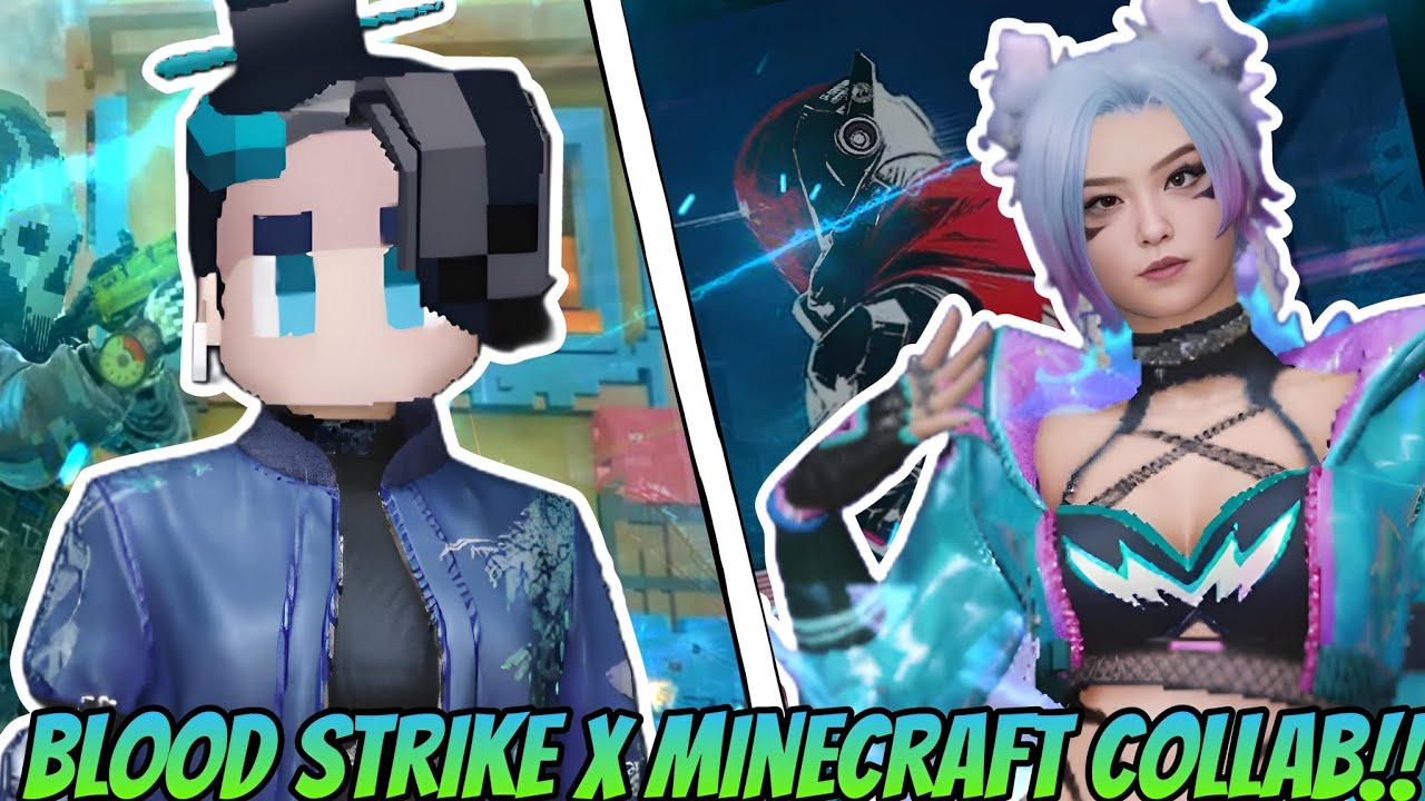 BLOOD STRIKE X MINECRAFT COLLAB 100% CONFRIMED!🔥 | NEW MODE, SKINS ...