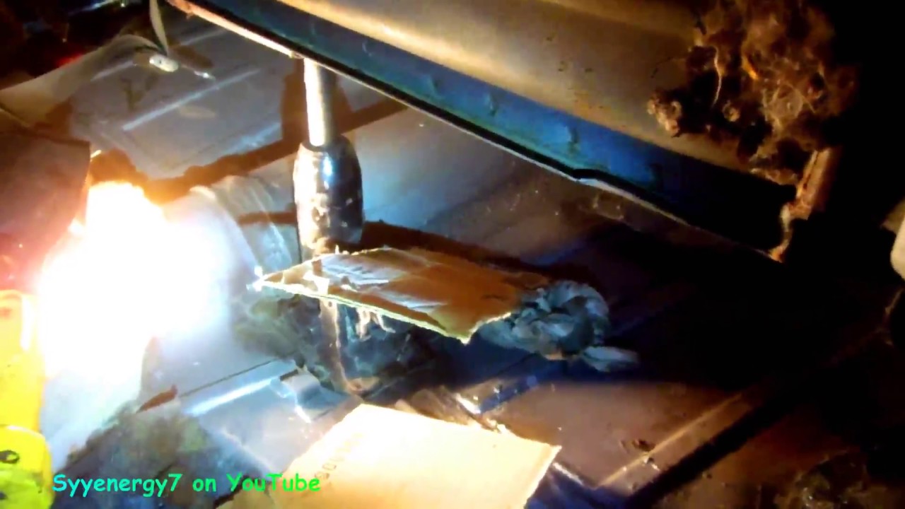 Best Way to Install Car Rust Repair Steel Plates - YouTube
