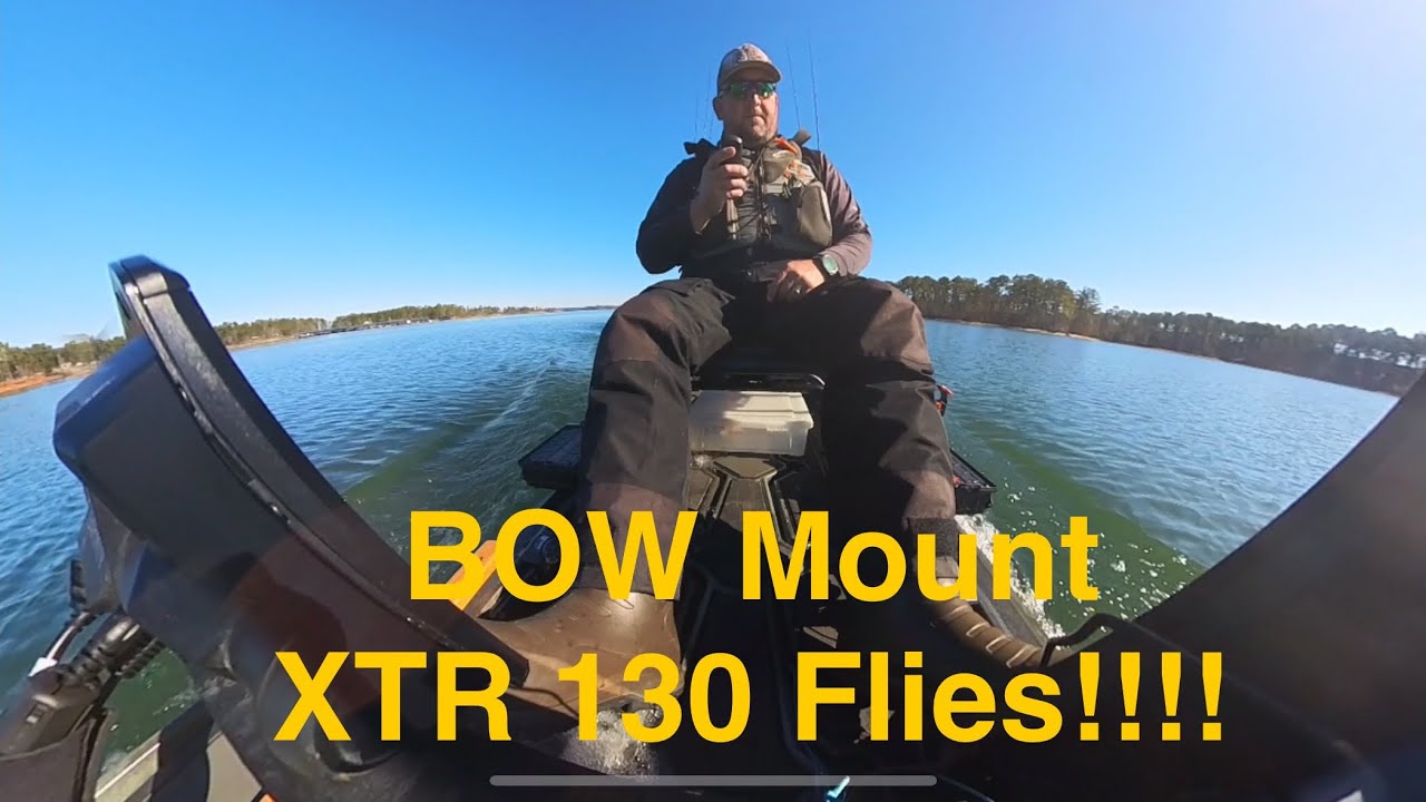 Bow Mount Bonafide XTR 130 Flies!!! - YouTube