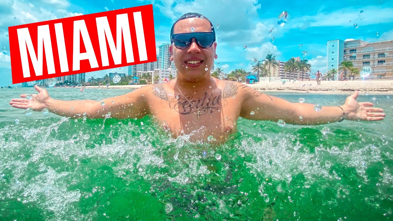 Un Dia En MIAMI BEACH 🌊🌴 - YouTube