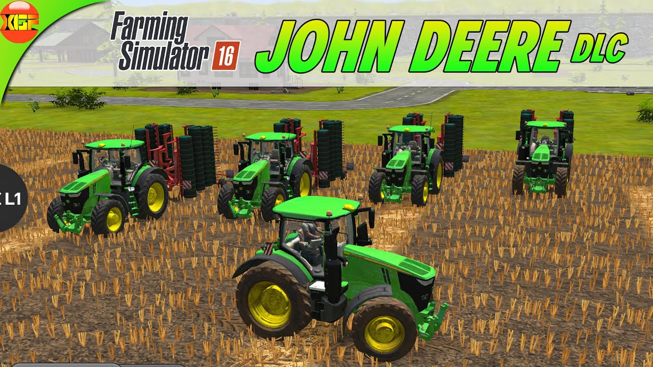 New John Tractor in FS16! John Deere 7230R Gameplay with Original Sound ...