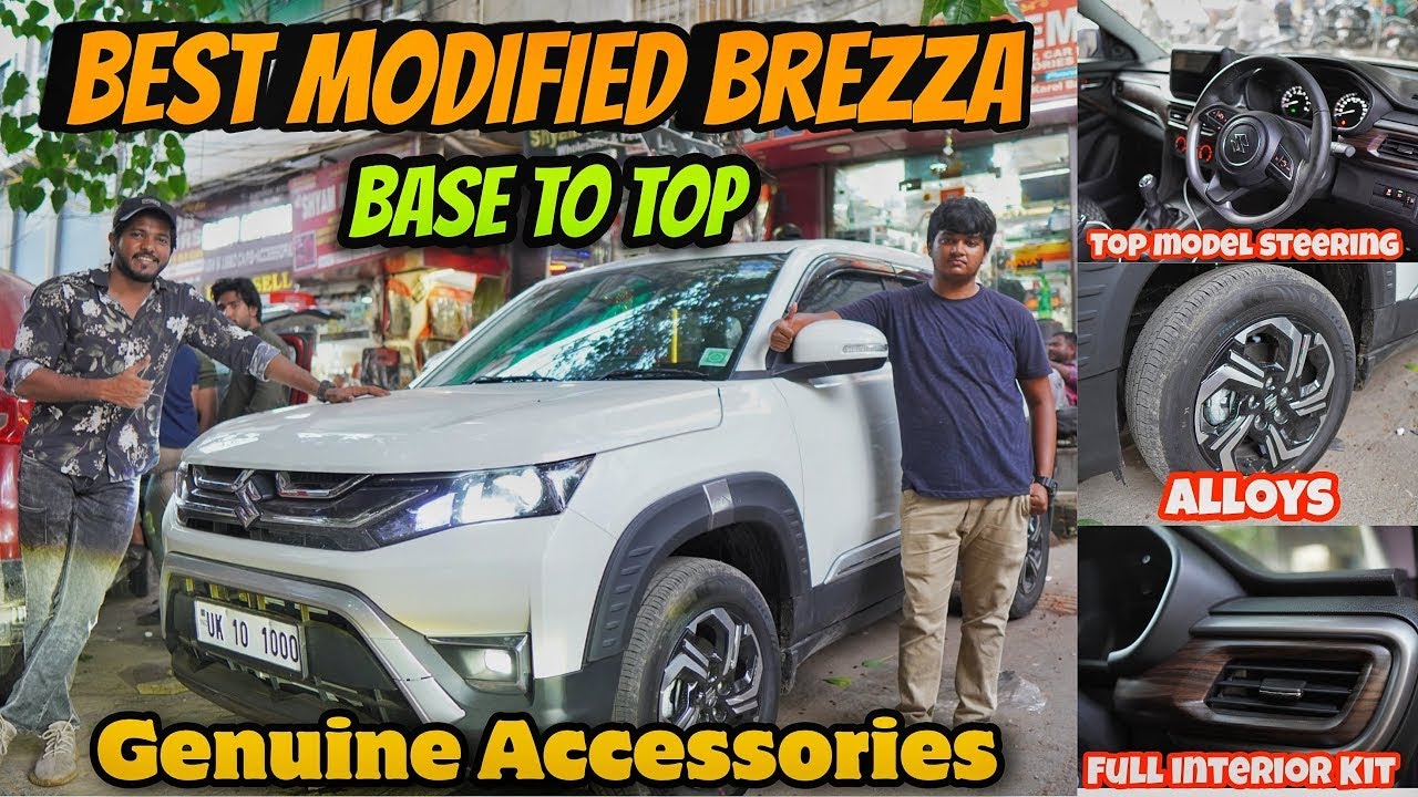 Maruti Suzuki Brezza 2023 Full Modification And Accessories 🔥Brezza ...
