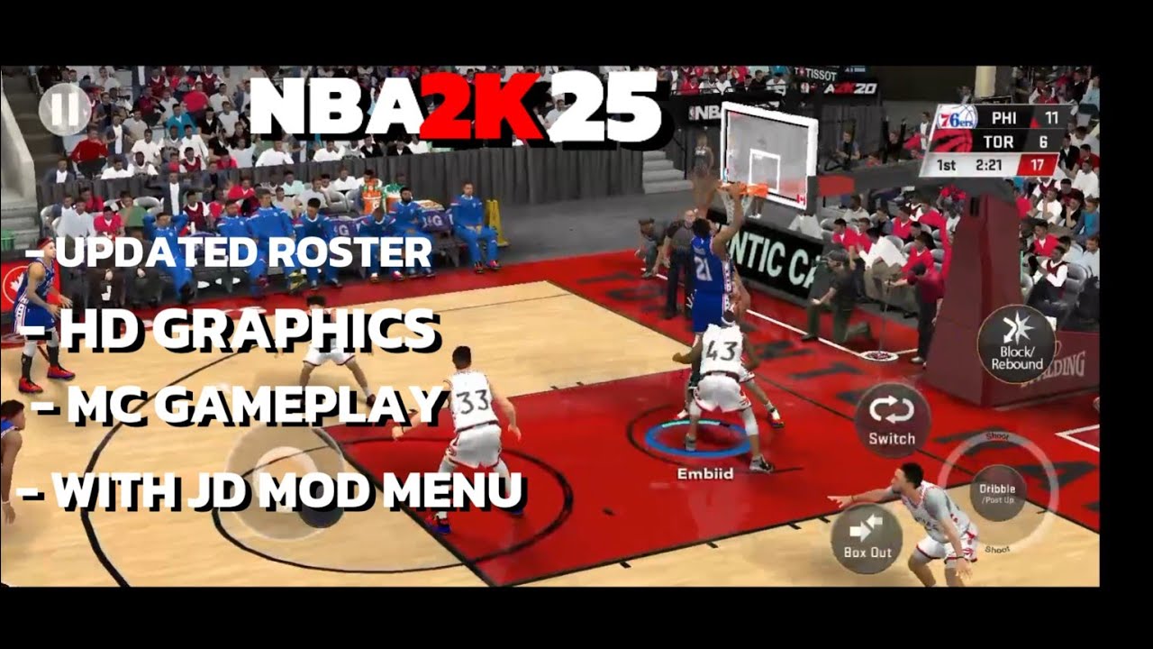 NEW UPDATE NBA 2K25 ANDROID GAMEPLAY | BEN SIMMONS EDITION UPDATED ...