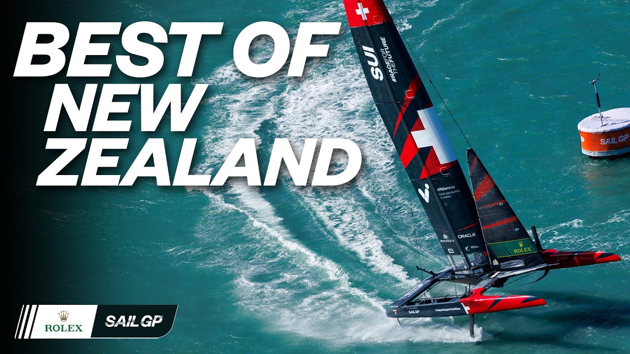 Best of SailGP in New Zealand - Home Victories, Epic Battles, and MORE ...