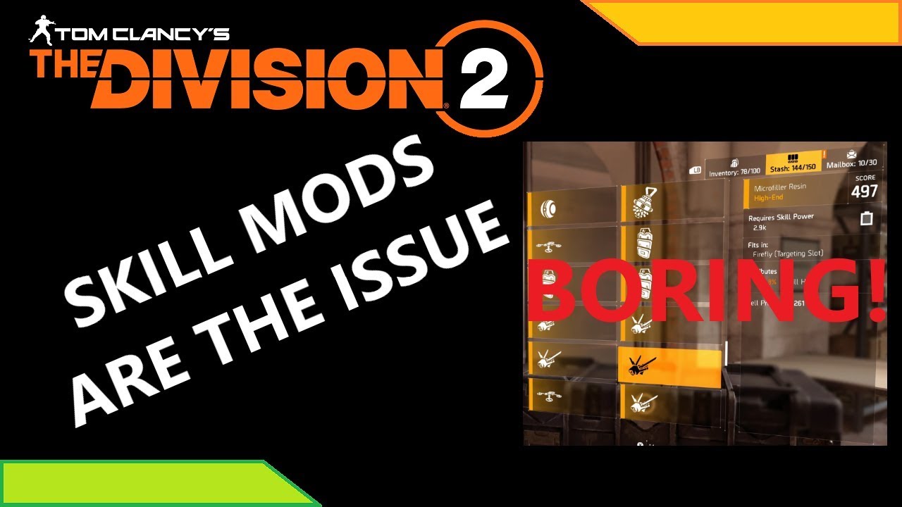 The skill mod system needs to change - YouTube