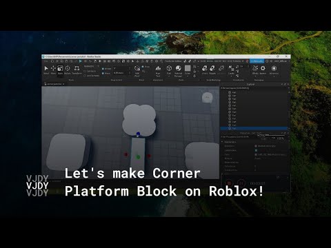 Let's make Corner Platform Blocks in Roblox Studio! - YouTube