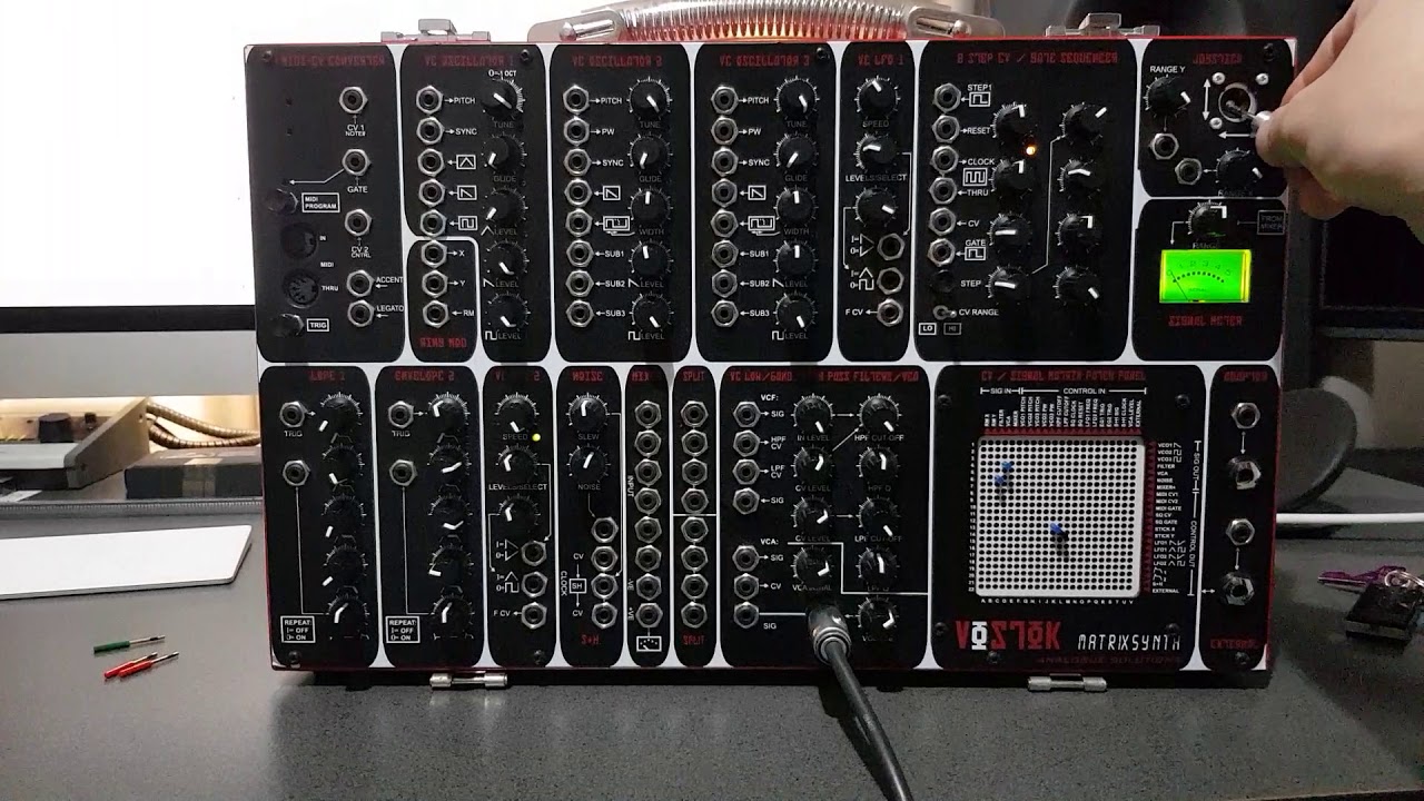 Analogue Solutions Vostok Pin Matrix Synth - Demo #2 - YouTube