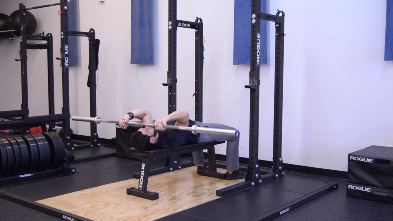 Barbell Skull Crusher - Exercise Demonstration - YouTube