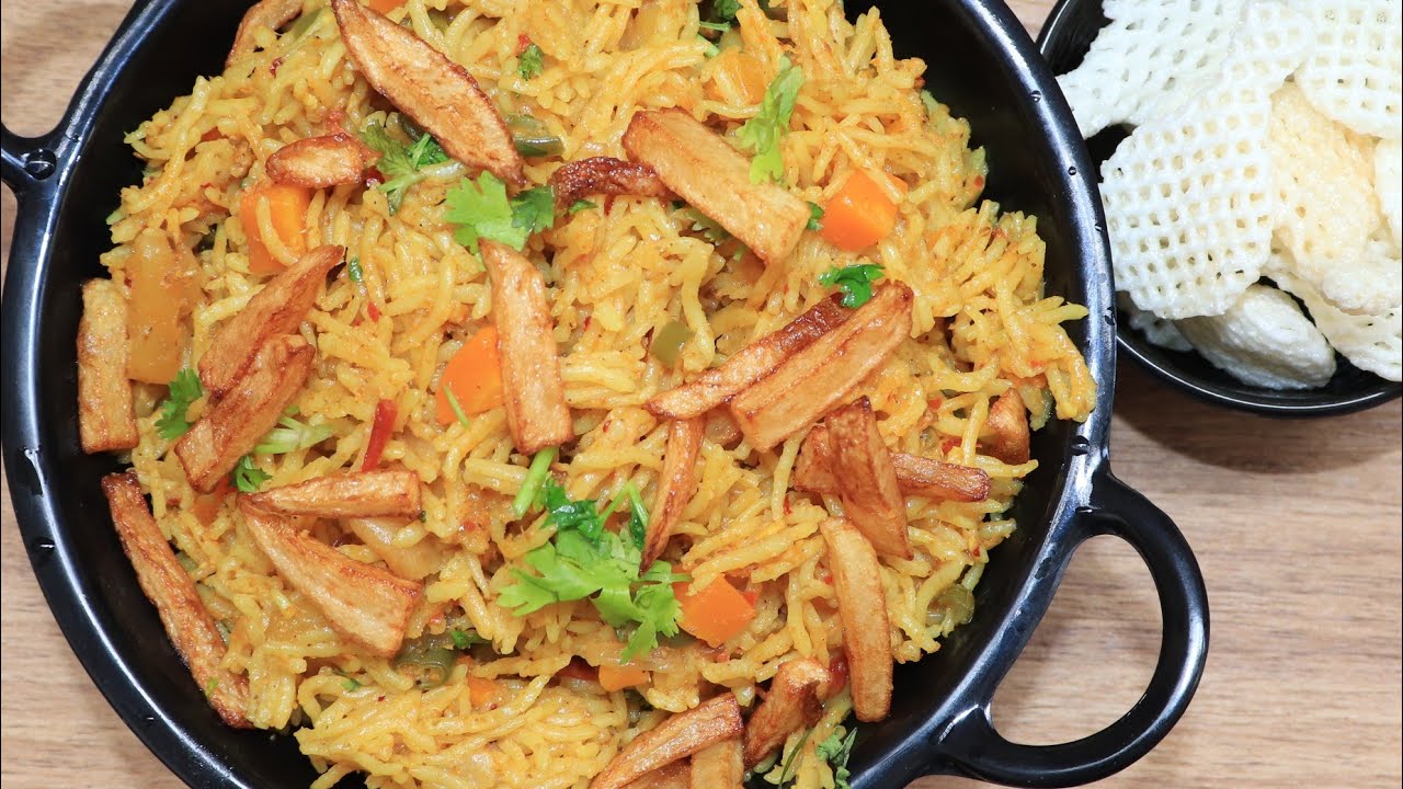 Veg masala rice/Vegetable Rice/masala rice - YouTube