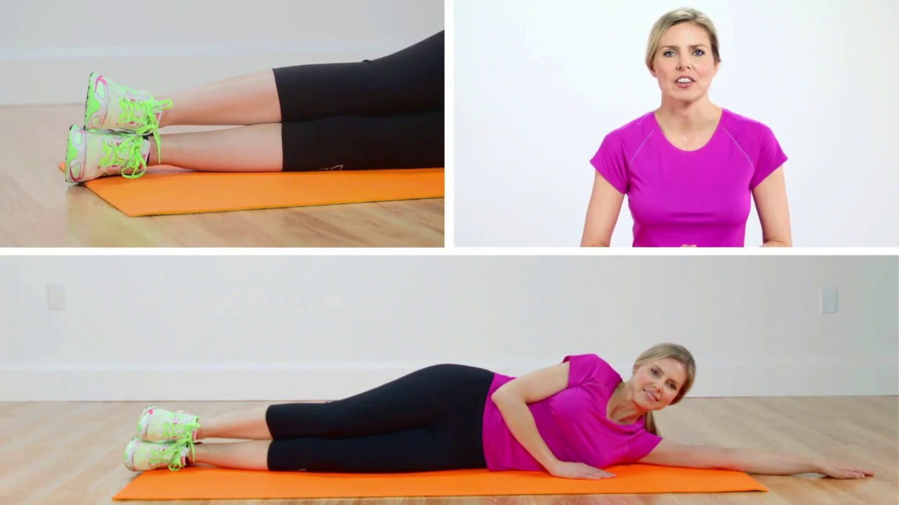 Straight Line Side Lifts workout exercises - YouTube