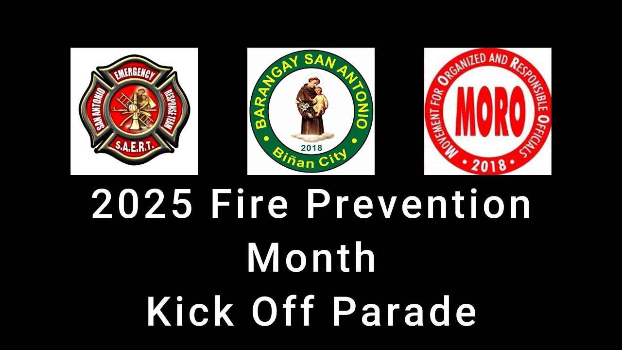 2025 Fire Prevention Month Kick-Off Parade - YouTube