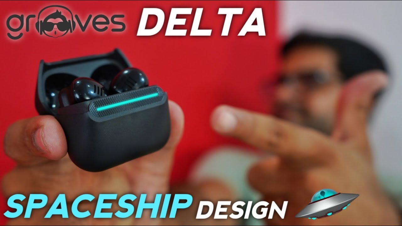 I Tried These Spaceship Inspired Gaming Earbuds 🚀🚀 GROOVES Delta Half ...