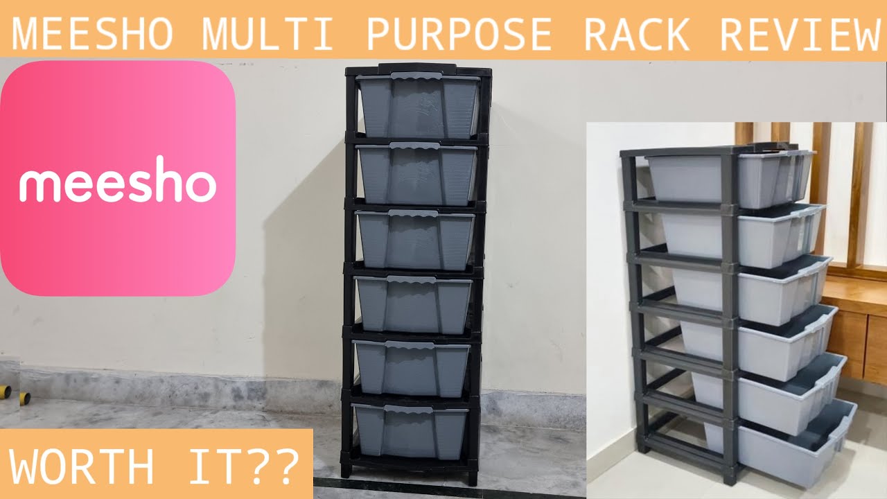 MEESHO MULTI PURPOSE RACK UNBOXING & DETAILED REVIEW ][MEESHO REVIEW][👍 ...