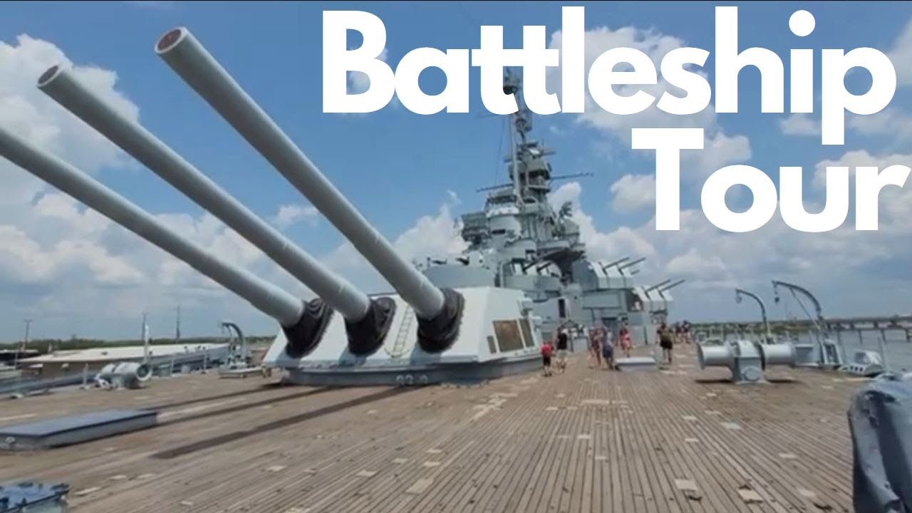 Battleship Alabama. Alabama Battleship Memorial Park Tour. USS Alabama ...