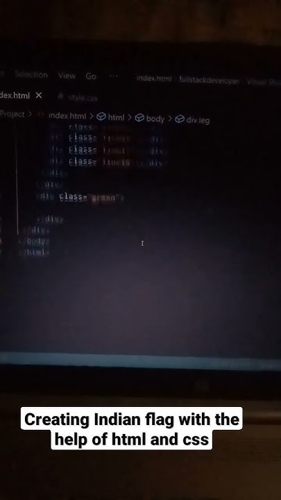 creating Indian flag using html and css. #shorts #youtubeshorts #coding - YouTube