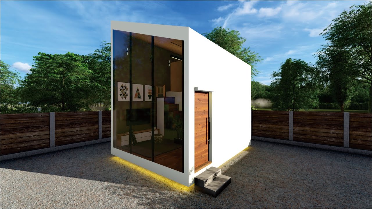 4x5 SQM Loft-Type Tiny House Design Idea - YouTube