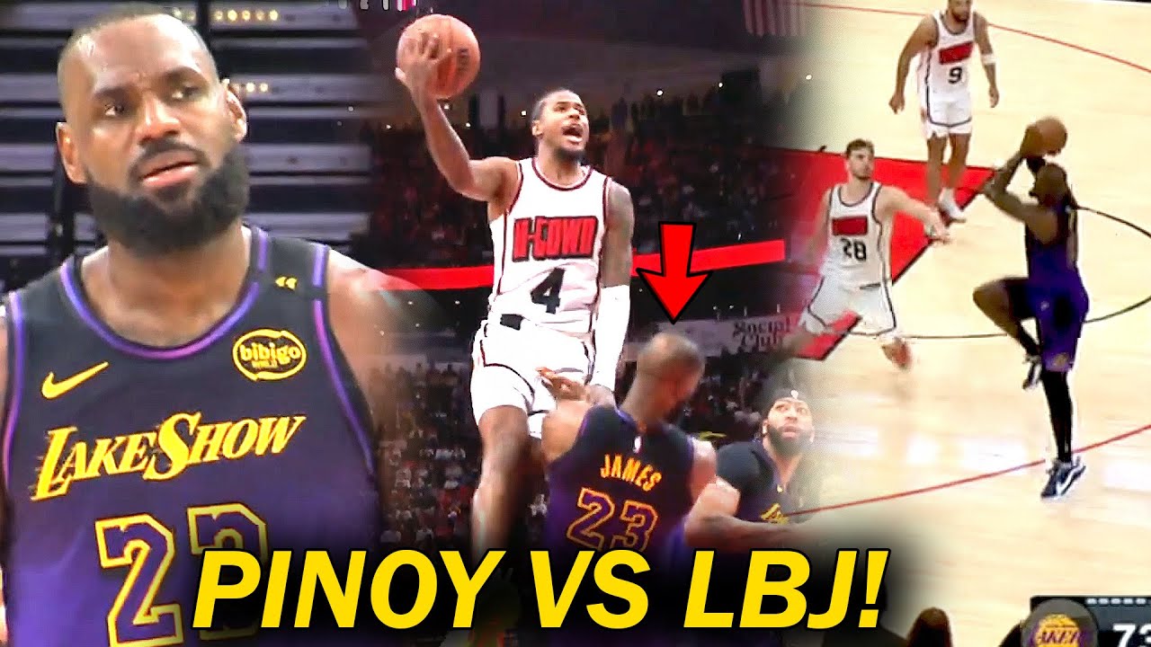 Pumalag ang pinoy kay LeBron James makaka sira pa ng mamahaling camera ...