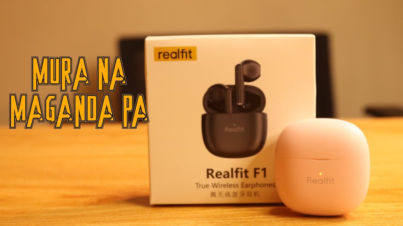 REALFIT F1 TWS ANG SWAK SA BUDGET NA WIRELESS HEADSET NA MABIBILI SA ...