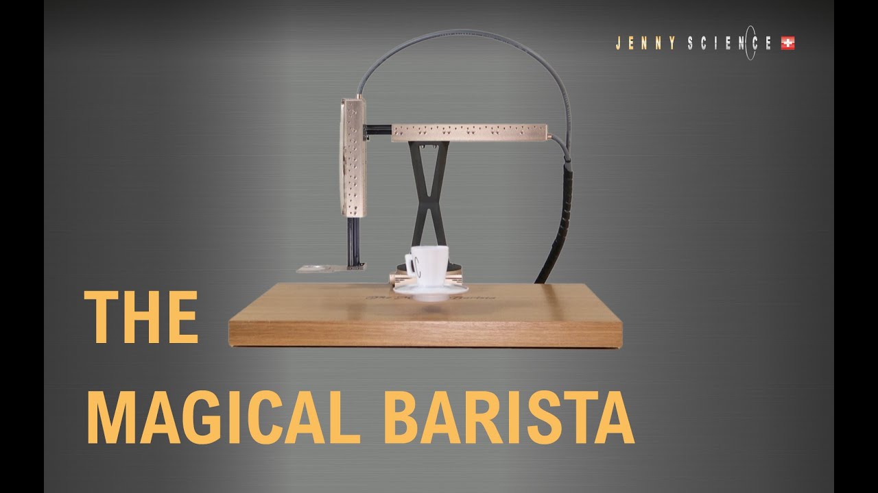 The Science Behind The Magical Barista | Floating Coffee Cup by Jenny ...