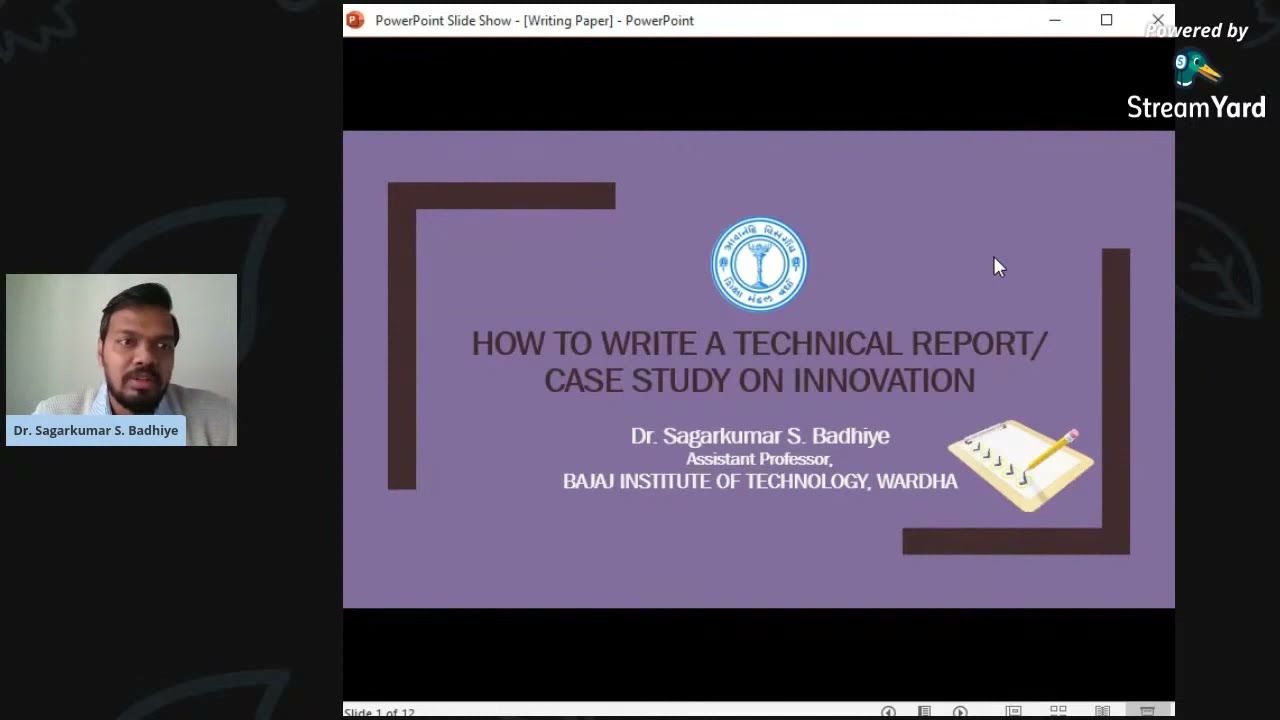 Writing A Technical Report On Innovation YouTube writing-a-technical-report-on-innovation-youtube