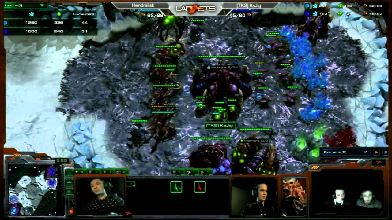 Lan ETS 2013 - Finale SC2 - Hendralisk vs Ks.Jigsaw - Bo7 - YouTube