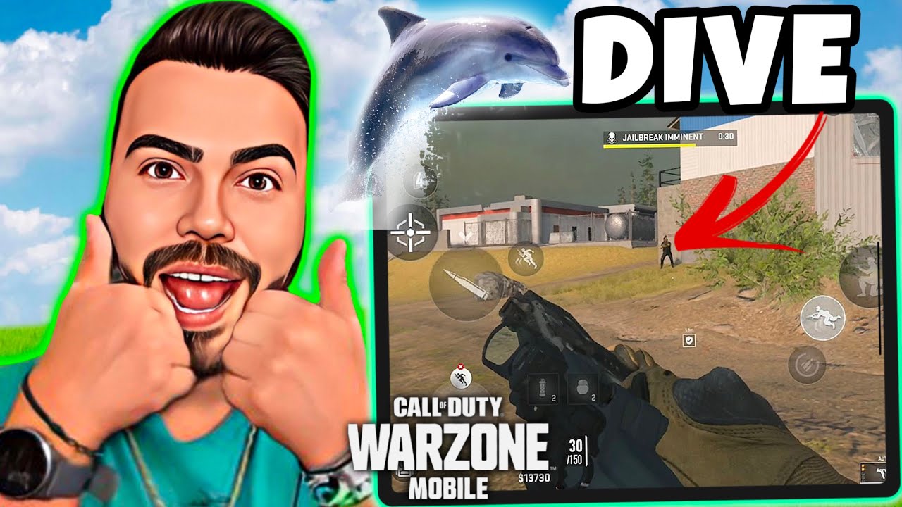 DOLPHIN DIVE ONLY WARZONE MOBILE - YouTube
