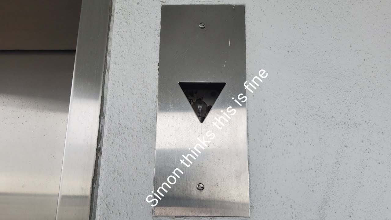 Jcpenney parking deck amusement park elevator - YouTube