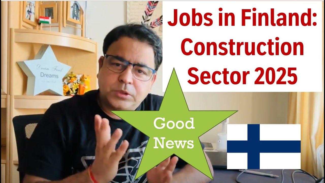 Jobs in Finland: Construction jobs in Finland - YouTube