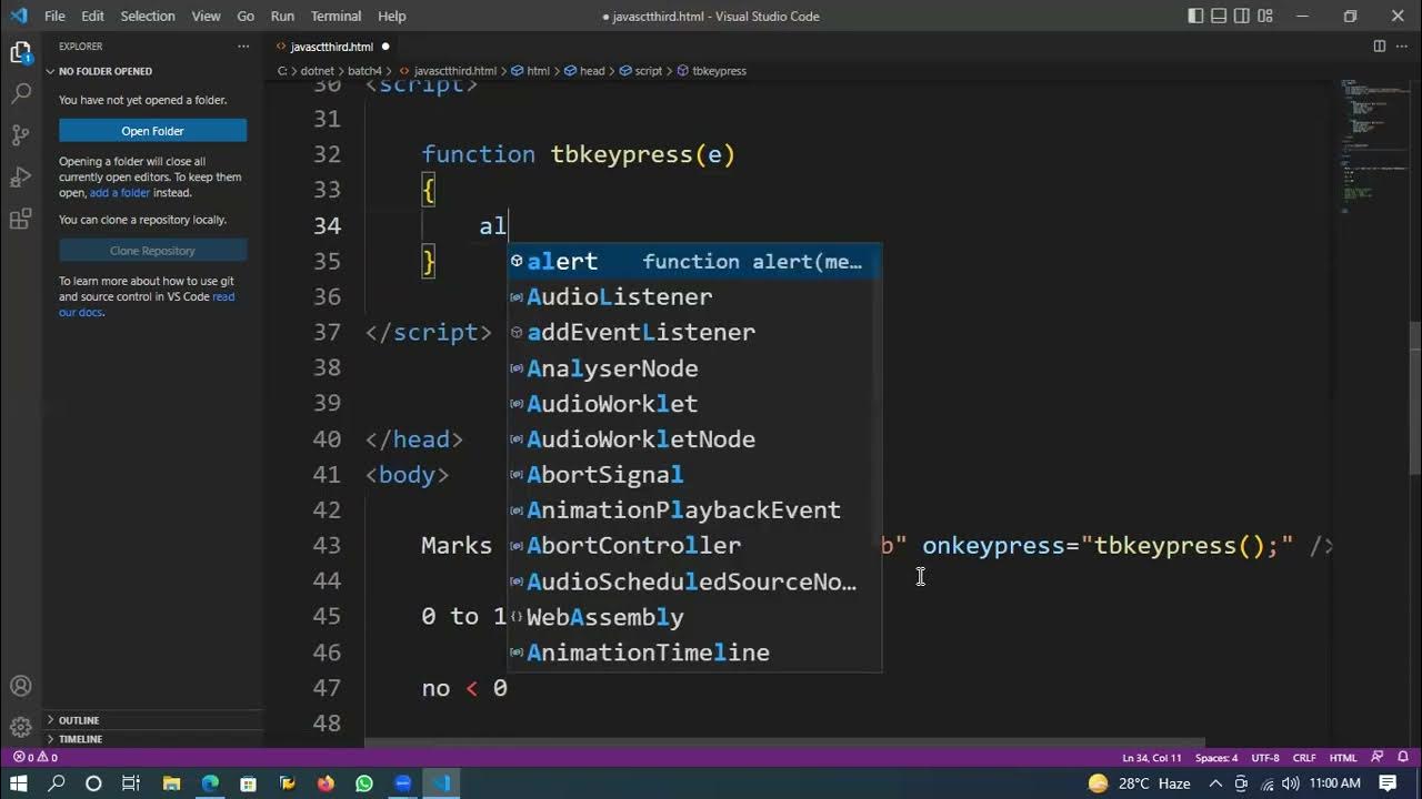 Javascript Tutorial 2 Youtube