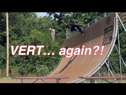 🤩INLINE skating VERT?! Again?! 😅 - YouTube