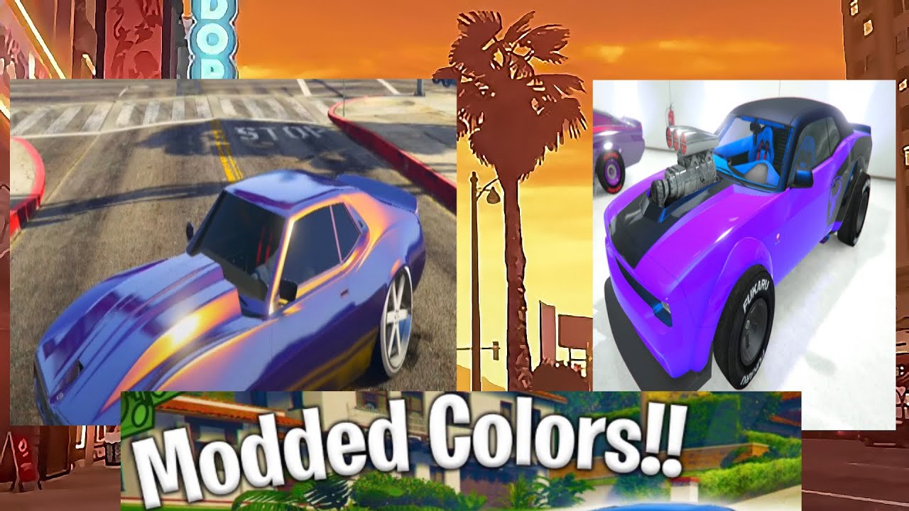 Gta - Modded - Crew Colors - 50+ Colors - YouTube